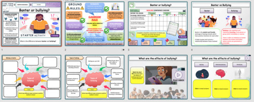 Is it banter or is bullying : PSHE Lesson | Teaching Resources
