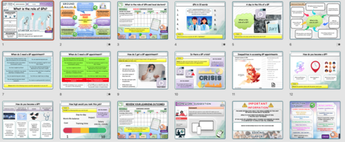 What is a GP and Role of a local Doctor: PSHE Lesson | Teaching Resources