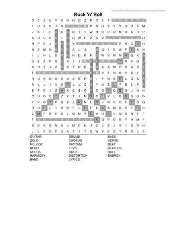 Rock 'n' Roll Music (Music Cover Work Booklet) | Teaching Resources