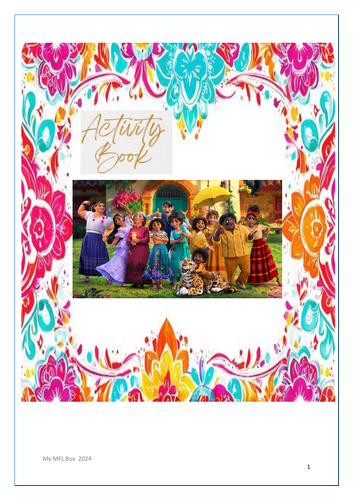 Encanto Spanish Activity book | Teaching Resources