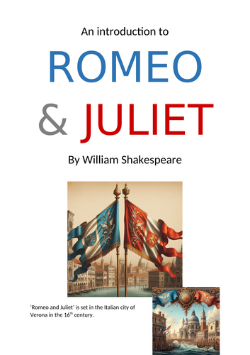 Introduction to 'Romeo and Juliet' booklet | Teaching Resources