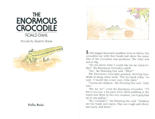 The Enormous Crocodile Guided Reading Questions | Teaching Resources