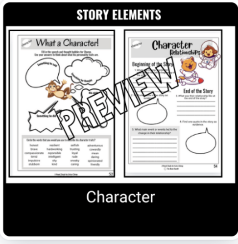 ASTRO CHIMP Novel Study | Teaching Resources