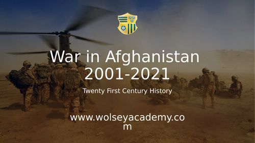 Afghanistan - Taliban War 2001 - 21 | Teaching Resources
