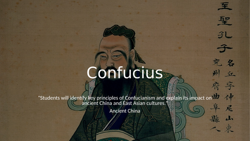 Ancient China - Confucius | Teaching Resources