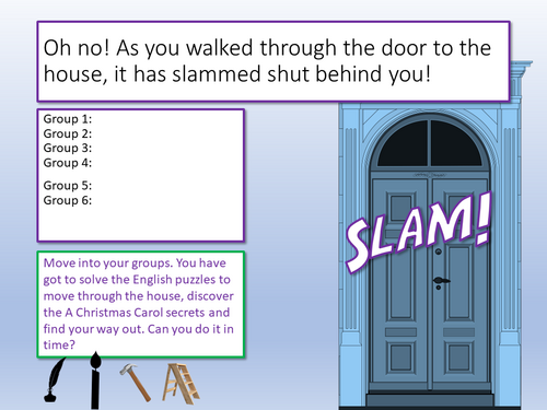 A Christmas Carol Escape Room | Teaching Resources