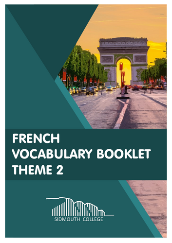AQA GCSE FRENCH KERBOODLE HIGHER THEME 2 EXCEL SHEET AND BOOKLET ...
