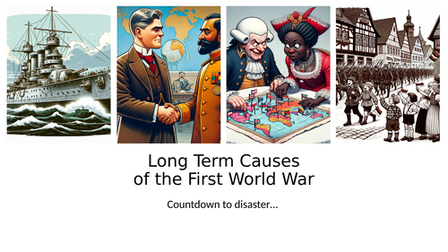 The First World War - Long Term Causes | Teaching Resources