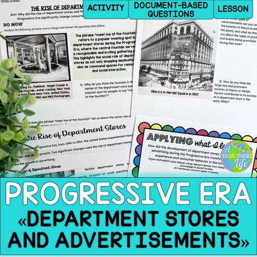 Department Stores and Advertisements during the Progressive Era ...