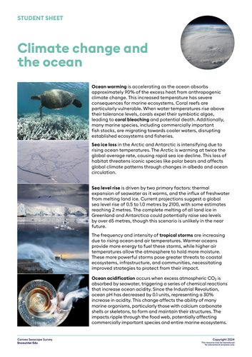 Climate impacts KS3 Geography | Teaching Resources