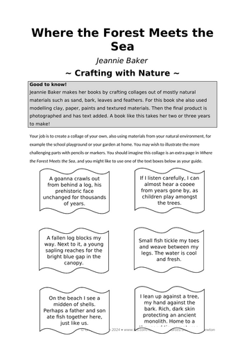 Where the Forest Meets the Sea - Resource set | Teaching Resources
