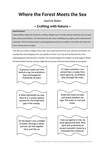 Where the Forest Meets the Sea - Resource set | Teaching Resources