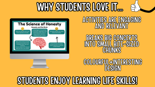 Honesty Assembly KS3/KS4 + Form Time Activities | Teaching Resources