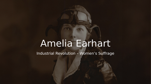 Amelia Earhart - US History | Teaching Resources