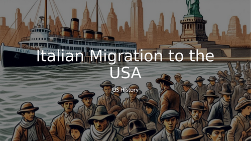 Italian Migration - US History | Teaching Resources