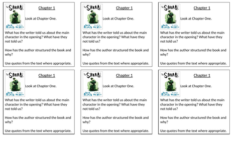The Savage English planning - complete unit of work for 5/6 | Teaching ...