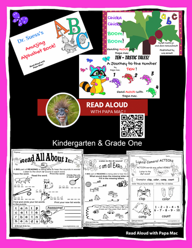 Read Aloud with Papa Mac! Kindergarten/Grade One | Teaching Resources