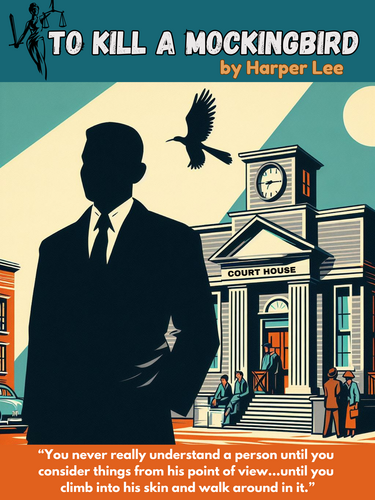 To Kill a Mockingbird by Harper Lee 18X24 poster with quote | Teaching ...