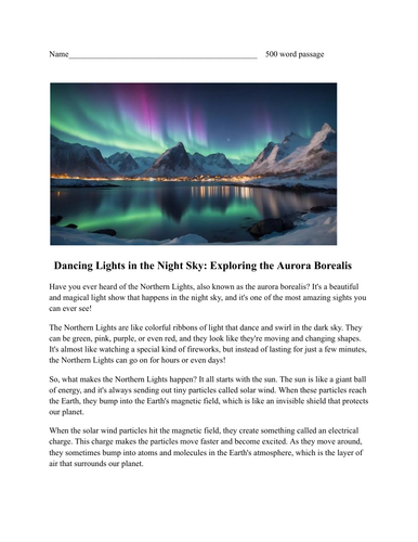 Northern Lights Product Bundle | Teaching Resources