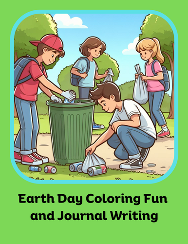 EARTH DAY 10 JOURNAL WRITING PROMPTS AND COLORING PAGES | Teaching ...