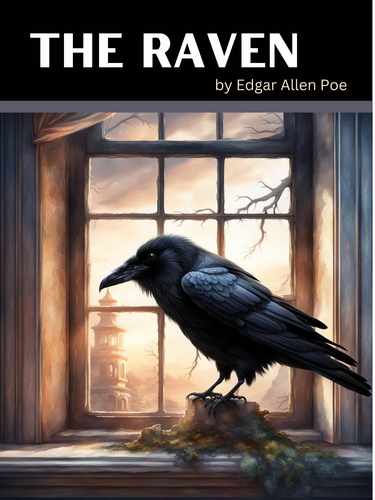 The Raven by Edgar Allen Poe 18X24 poster | Teaching Resources