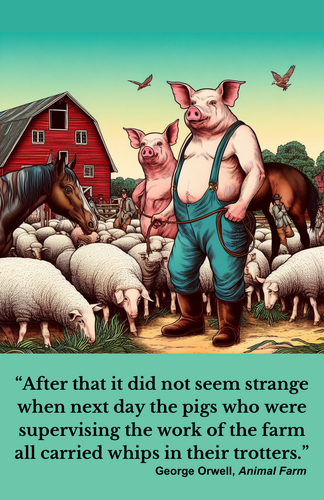 Animal Farm by George Orwell 11X17" Poster Bundle (4) | Teaching Resources
