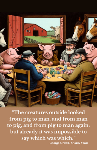 Animal Farm by George Orwell 11X17" Poster Bundle (4) | Teaching Resources