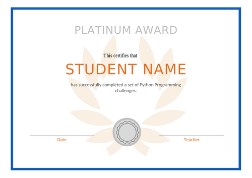 Python Programming - Unit of Work | Teaching Resources Python Programming - Unit of Work | Teaching Resources