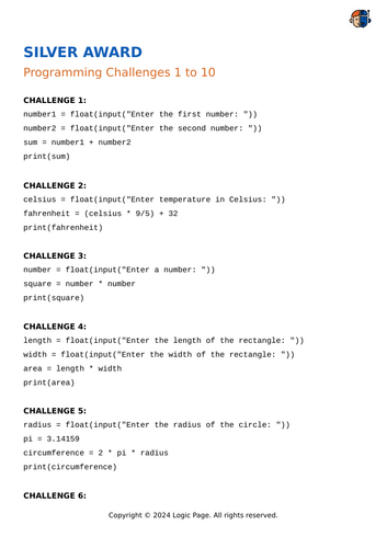 Python Programming - Unit of Work | Teaching Resources Python Programming - Unit of Work | Teaching Resources