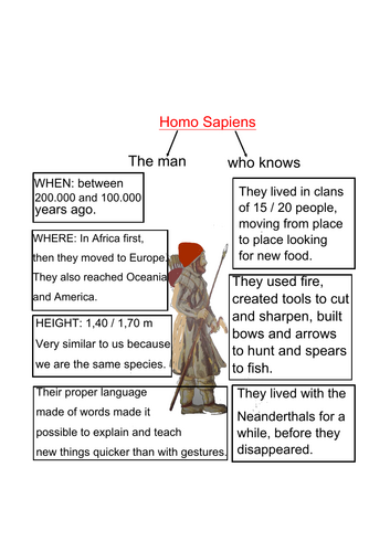 Homo Habilis, Homo Erectus, Homo Sapiens | Teaching Resources