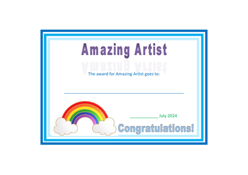 End of Year Certificates | Teaching Resources