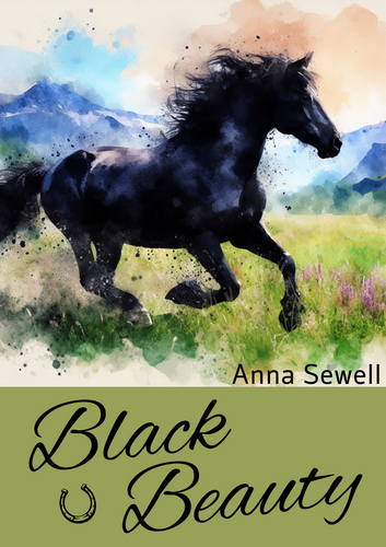 Black Beauty by Anna Sewell Large Poster 18X24 | Teaching Resources