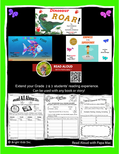 Read Aloud with Papa Mac! Grades Two and Grade Three - Part One ...