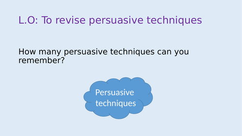 Persuasive writing techniques bundle | Teaching Resources
