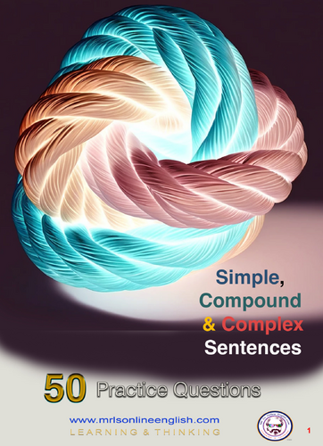 Simple, Compound and Complex Sentences Booklet | Teaching Resources