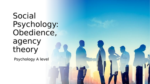 Agency Theory | Teaching Resources