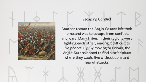 Why did the Anglo-Saxons come to Britain? | Teaching Resources