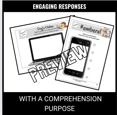 SCOUT AND THE RESCUE DOGS Novel Study | Teaching Resources