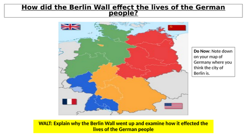 'Escape from East Berlin' KS3 Escape Room | Teaching Resources