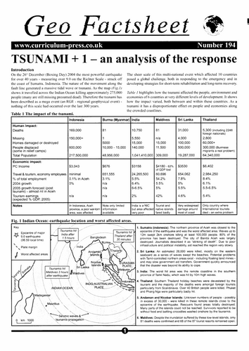 Edexcel A level Geography - Tectonics & Coasts Revision Pack | Teaching ...