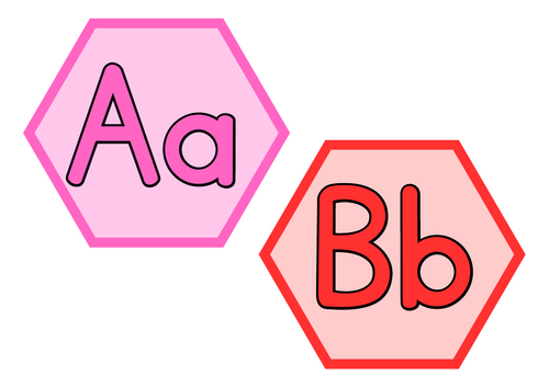 Rainbow Alphabet Display | Teaching Resources