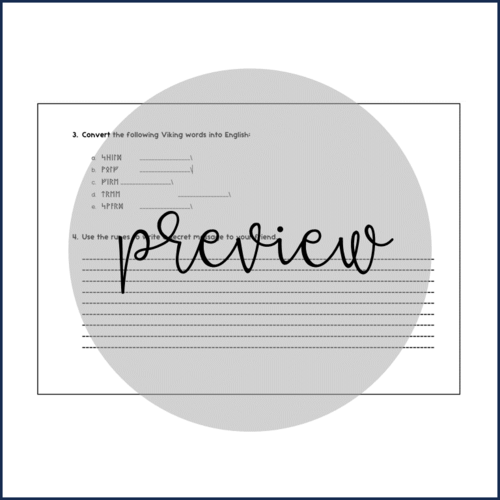 Engage Students with a Fun Viking Alphabet Worksheet for History ...