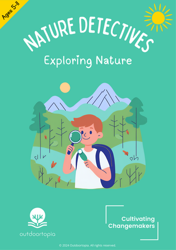 Nature Detectives Journal (25 Nature-Based Activities) by Outdoortopia ...