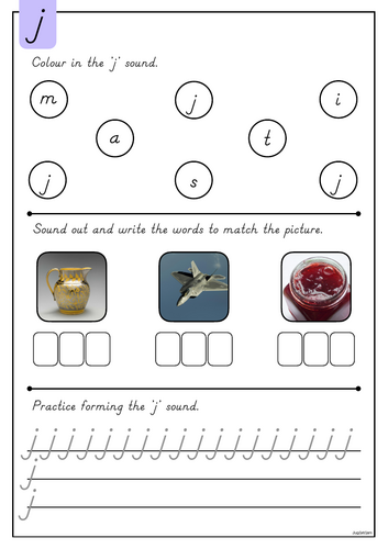 Phase 3 Phonics Worksheets | Teaching Resources