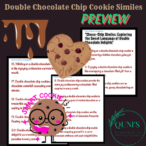 "Choco-Chip Similes: Exploring the Sweet Language of Double Chocolate ...