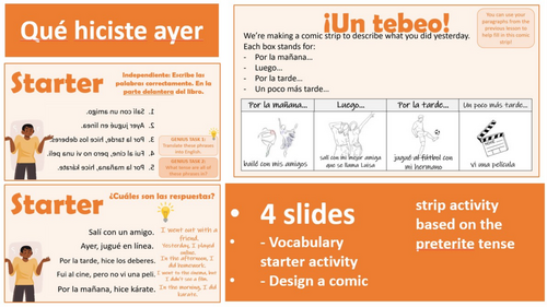 Viva 2, Module 2.4 - Qué hiciste ayer | Teaching Resources