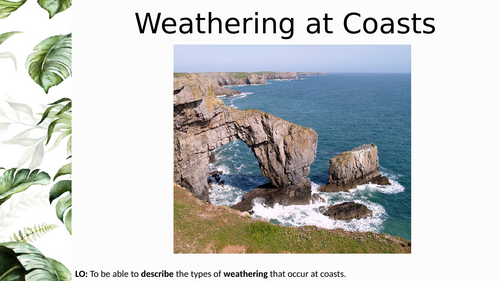 AQA GCSE Geography Physical Landscapes in the UK: Coasts Lessons ...