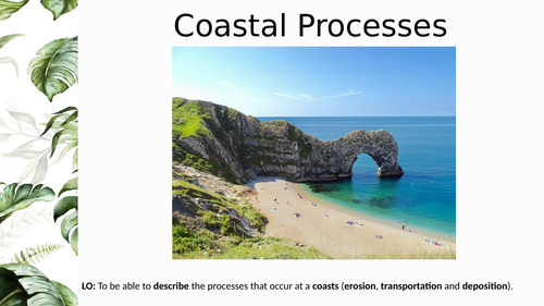 AQA GCSE Geography Physical Landscapes in the UK: Coasts Lessons ...