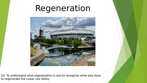AQA GCSE Geography Challenges of the Urban Environment Lessons ...