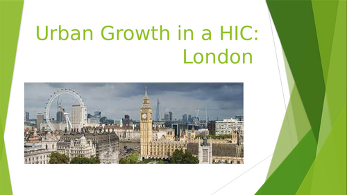 AQA GCSE Geography Challenges of the Urban Environment Lessons ...